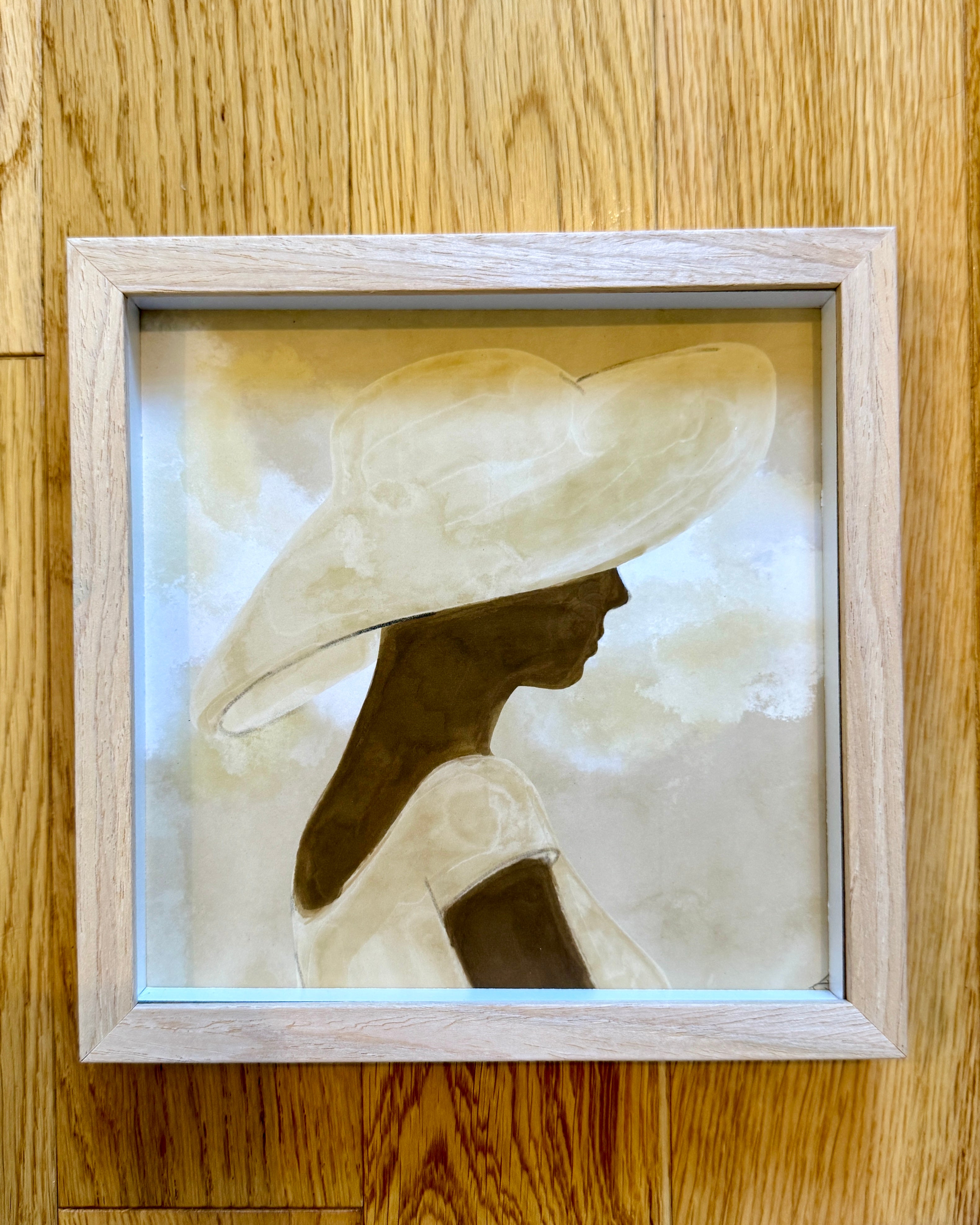 Sunhat Days | Fine Art Print | Framed Wall Art Decor – Art by Stella Chang